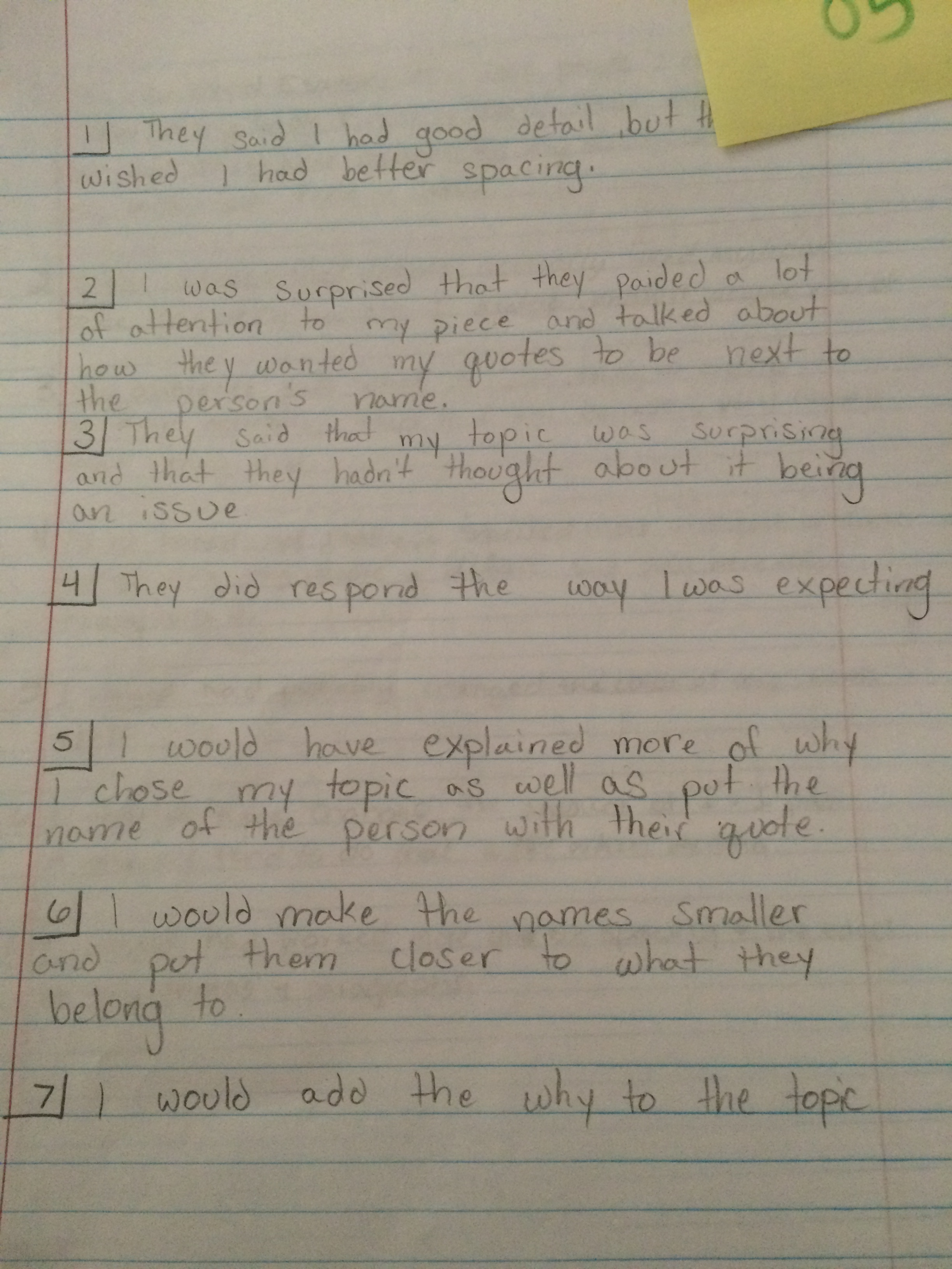 Visual Arts High School: Responding | National Art Standard